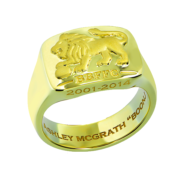 Anthonys Fine Jewellery custom make Brisbane Lions Retirement Rings ...